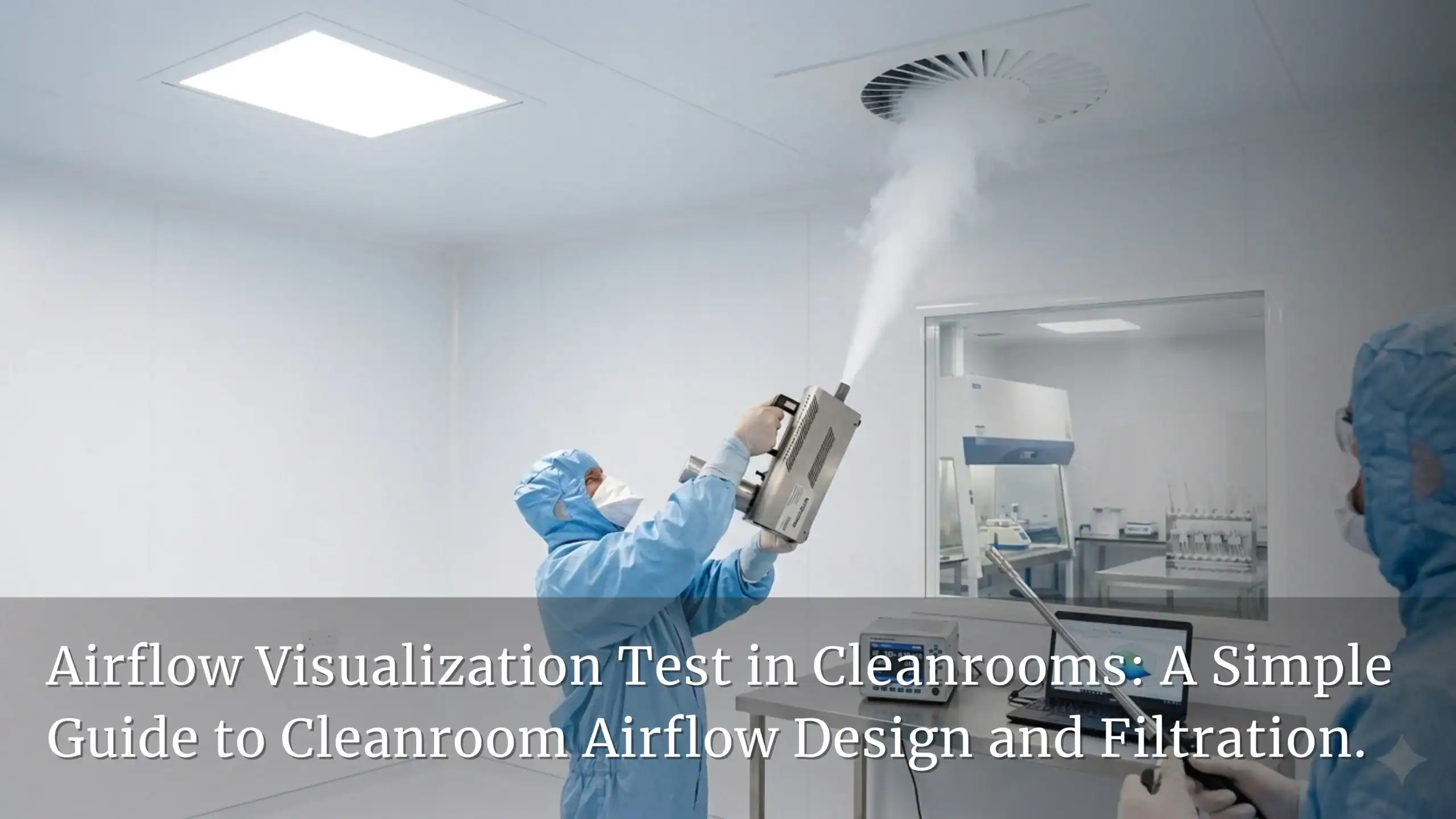 Airflow Visualization Test in Cleanrooms | Airflow Design Guide